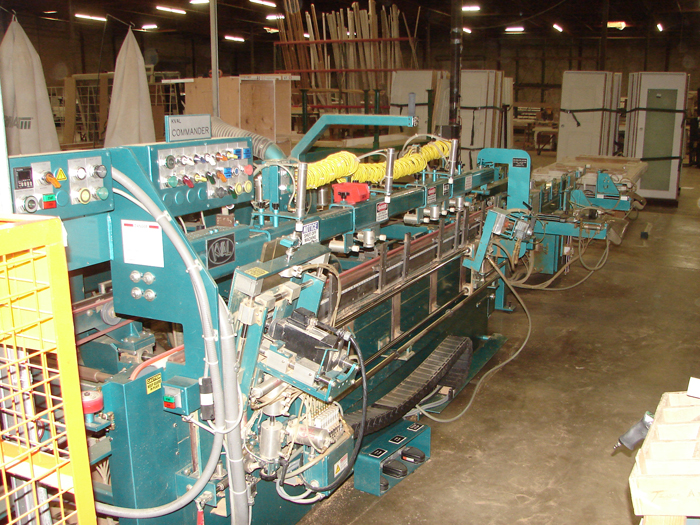 2004 KVAL COMMANDER LINE USED KVAL DOOR MACHINERY TRUSS MACHINERY