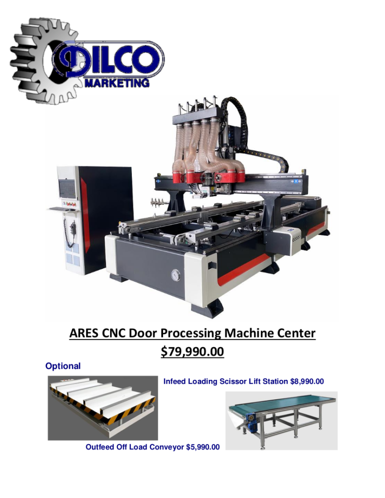 Dilco CNC Door Machinery – Dilco.net